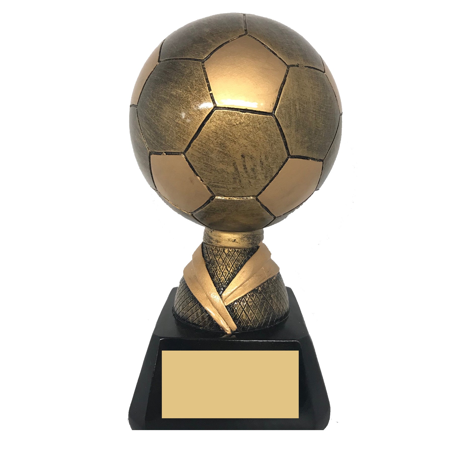 Resin Soccer Ball Trophy